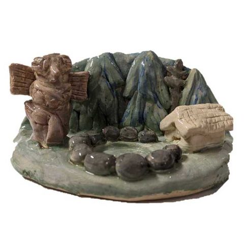 Famous Artist Series - Emily Carr Tea Light Diorama - Clay for Kids